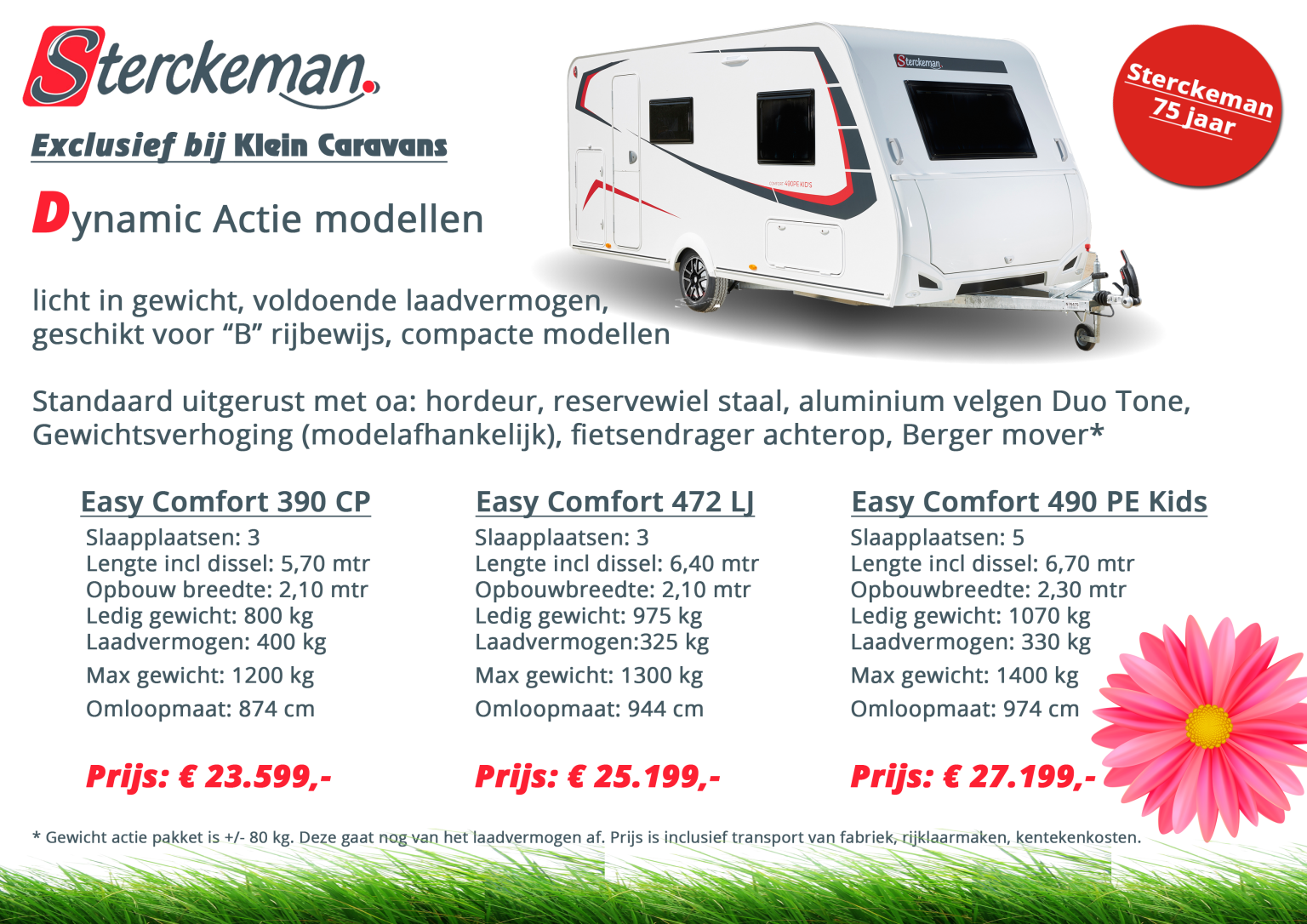 Nieuwe caravans - Klein Caravans